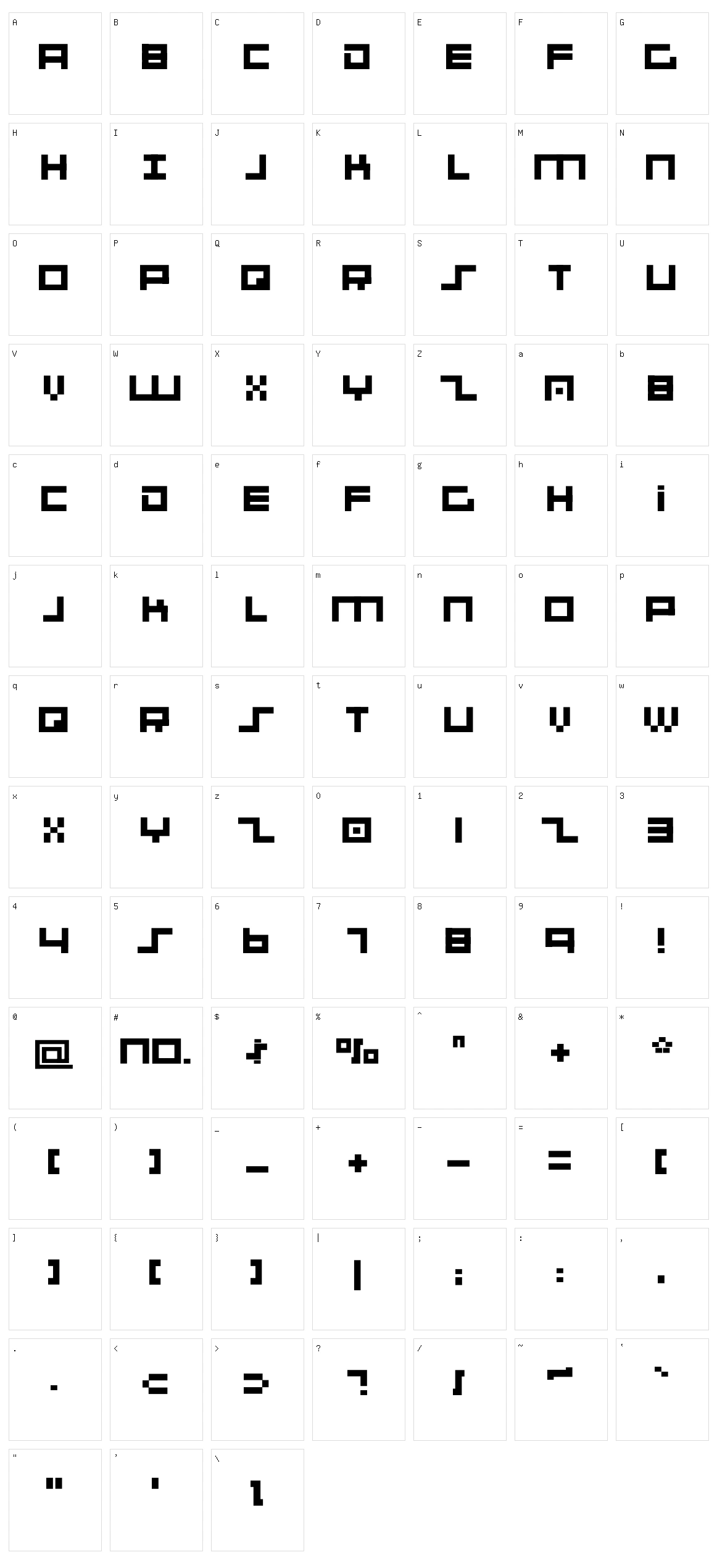 001 System Analysis Font – Yellowyellow | Free Dow...
